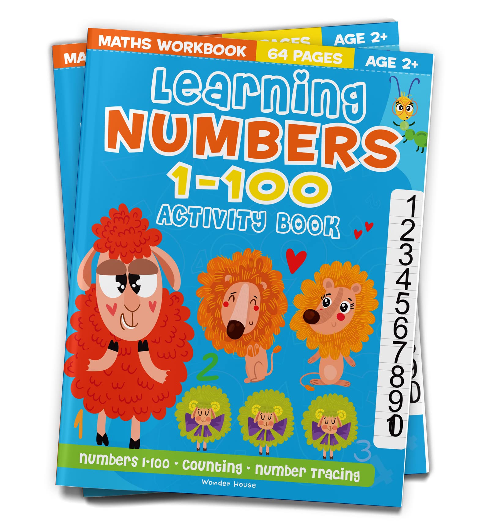 Learning Numbers 1-100 Activity Book: Fun Early Learning and Interactive Book for Children by ...
