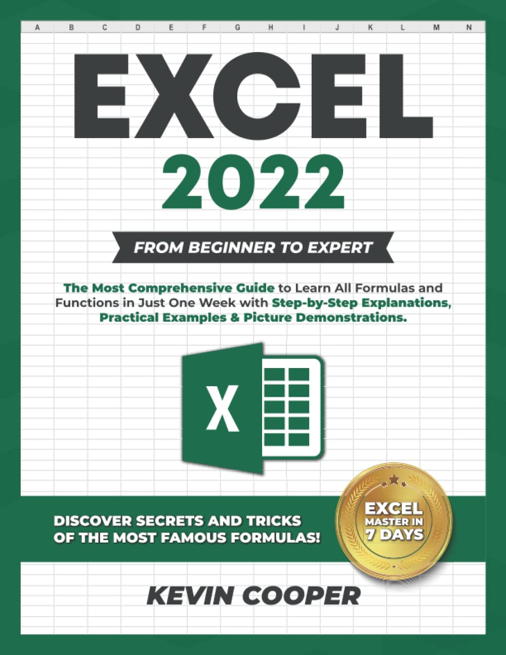 Excel 2022: The Most Comprehensive Guide to Learn All Formulas and Functions in Just One Week ...
