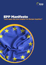 EPP Manifesto: “Let’s open the next chapter for Europe together” by EPP ...