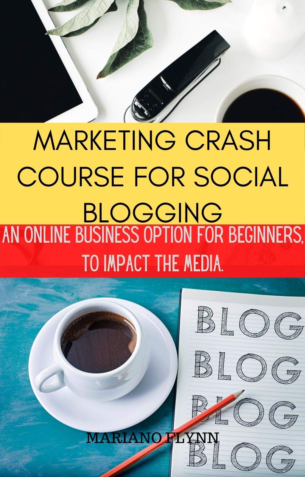 MARKETING CRASH COURSE FOR SOCIAL BLOGGING: An online business option for beginners, to impact ...