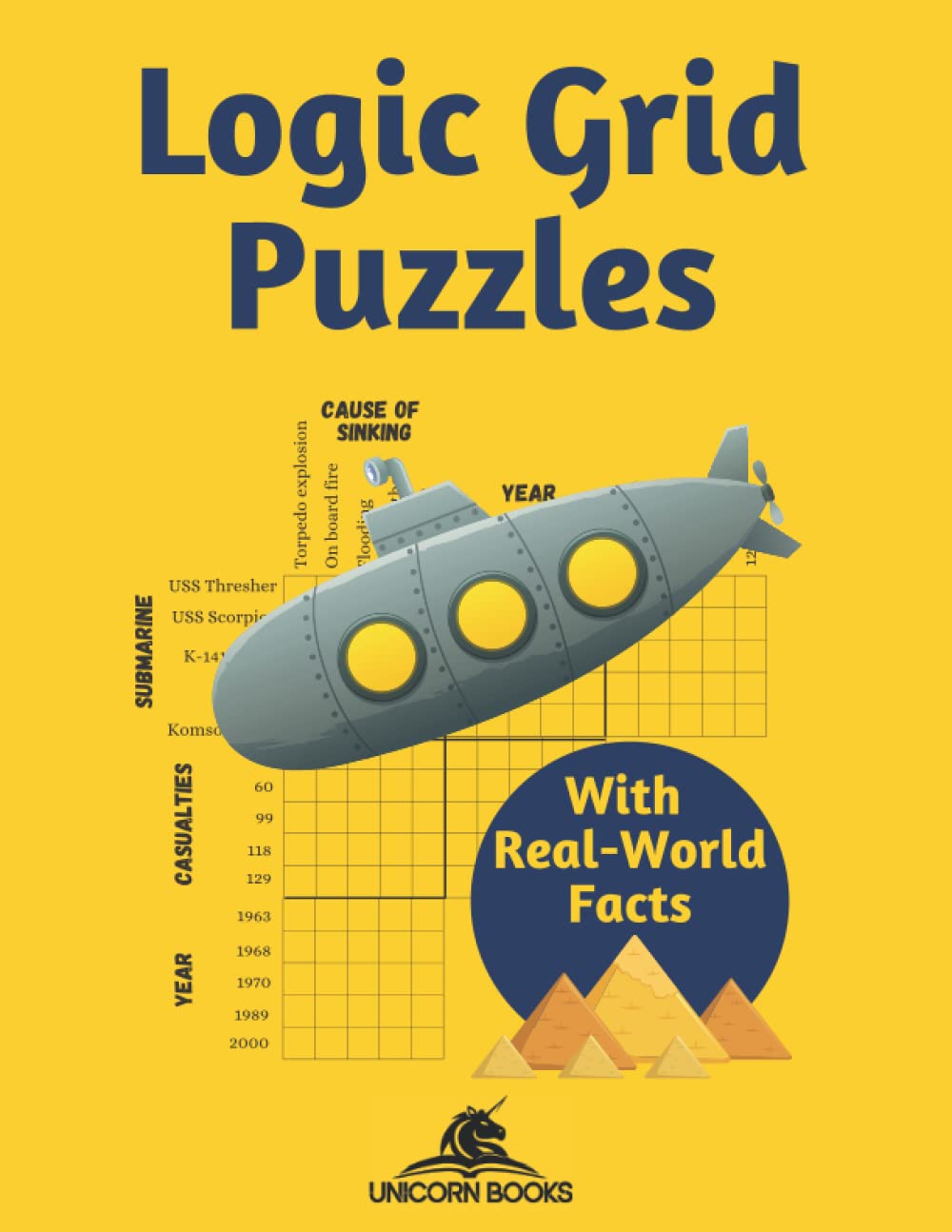 Logic Grid Puzzles: An Illustrated Collection with Facts from the Real ...