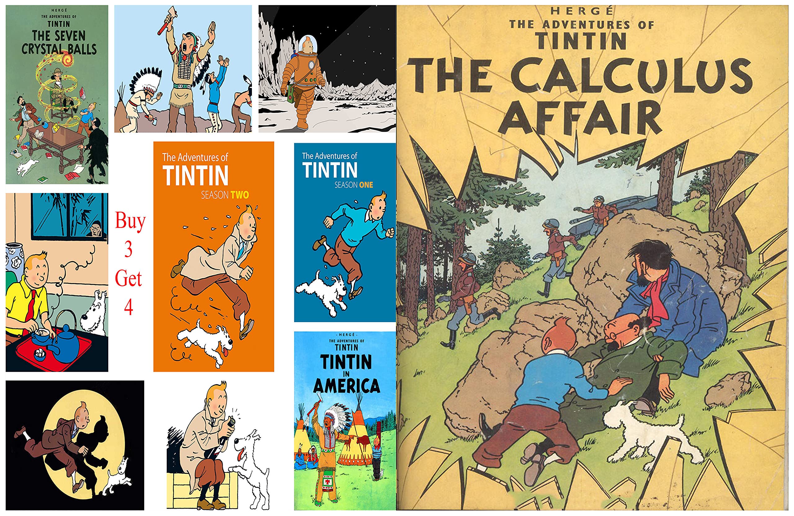 The Adventures of TinTin Full Series : Issue 18-THE CALCULUS AFFAIR by ...