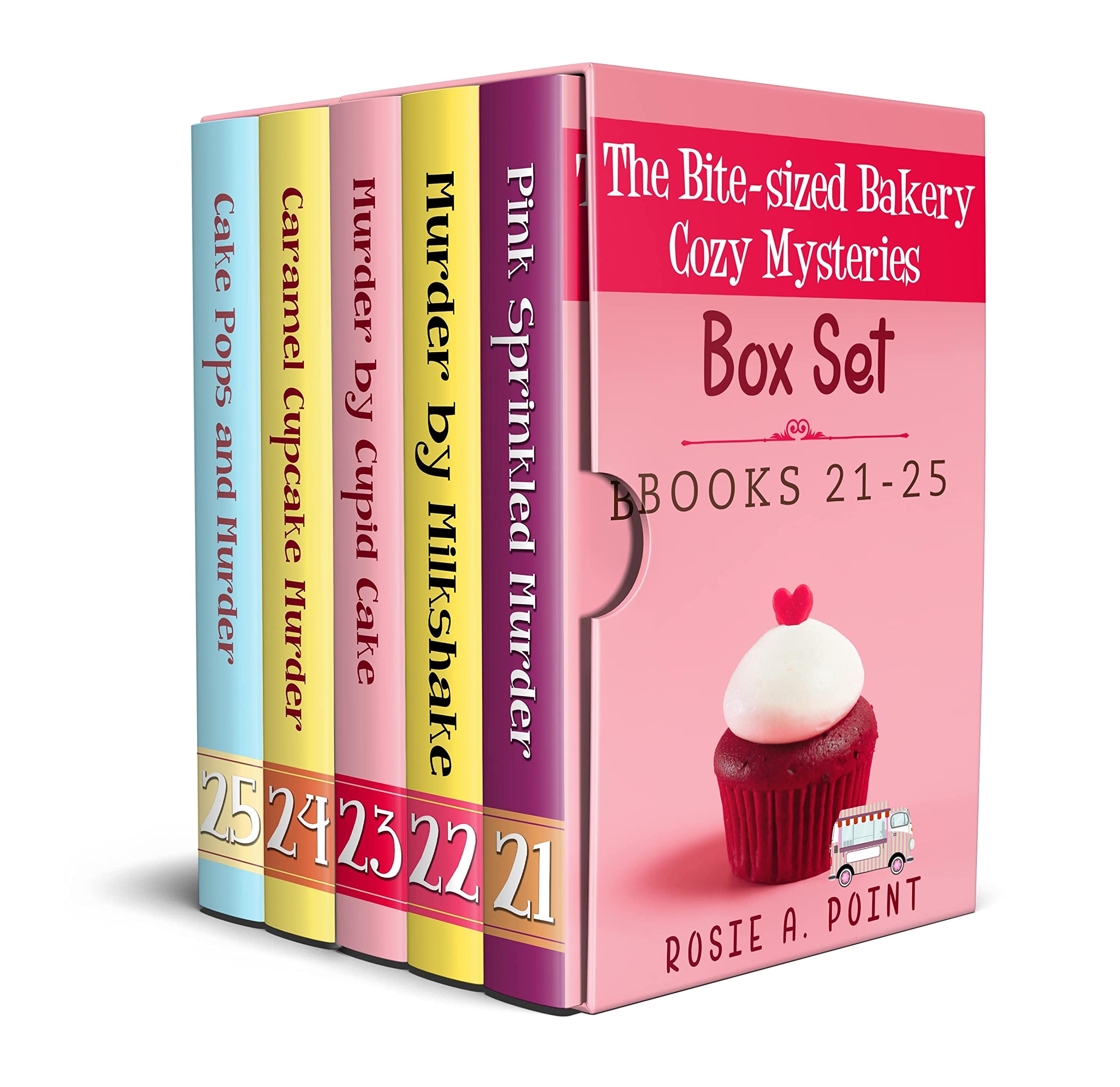 The Bite-sized Bakery Cozy Mysteries Box Set: Books 21-25 by Rosie A. Point | Goodreads