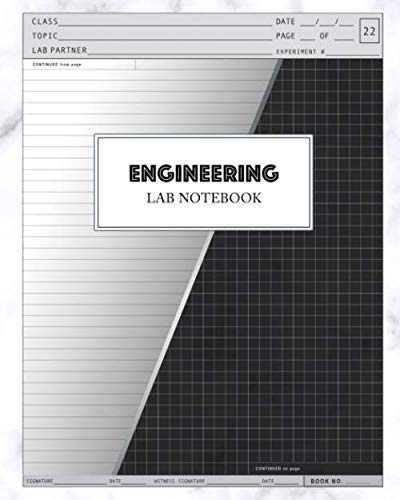 Engineering Lab Notebook: Engineer Laboratory Experiments Using ...