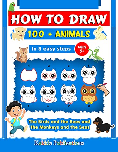 ‎How to Draw 100+ Animals by Kakkle Publications | Goodreads