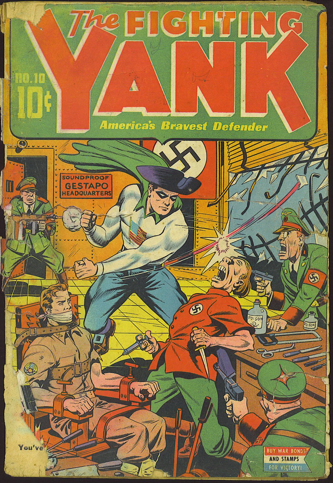 The Fighting Yank #10: Contes De Toutes Les Couleurs by Better / Nedor ...