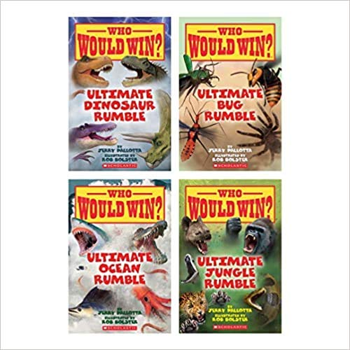 Who Would Win Books | Ultimate Rumble Pack | 4 Rumble Books by Jerry ...