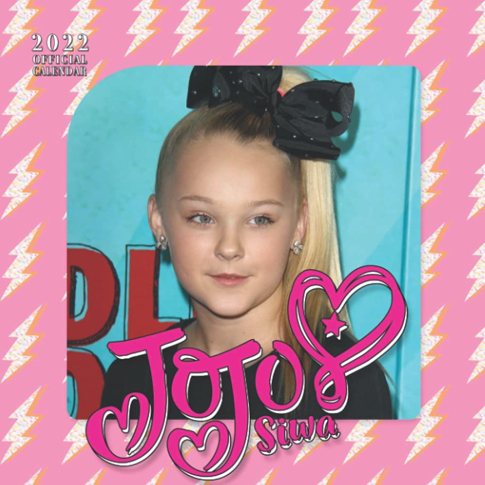 2022 Calendar Jojo Siwa: 2022 Weekly & Monthly Planner with Notes ...