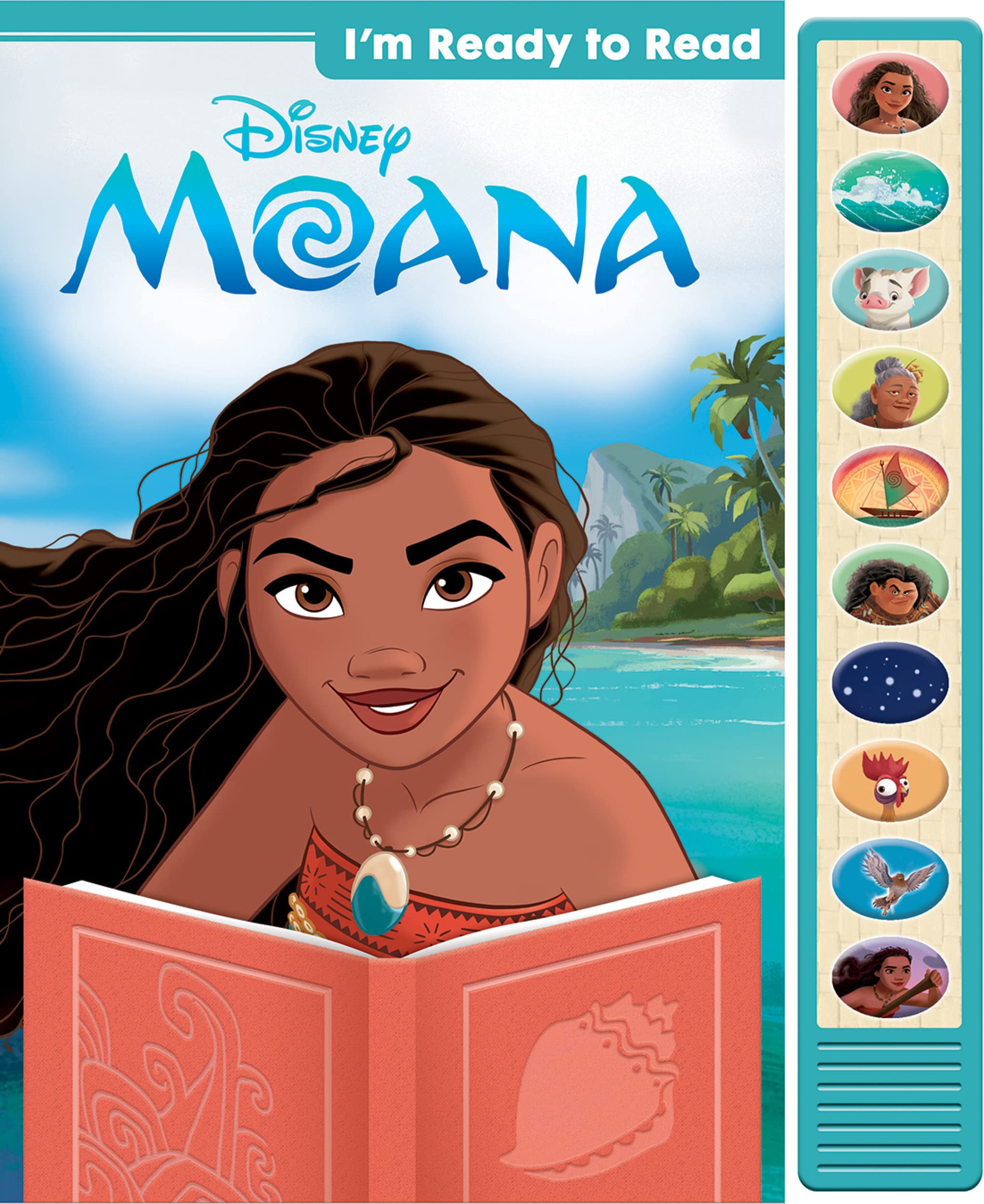 Disney Moana - I'm Ready to Read with Moana Interactive Read-Along ...