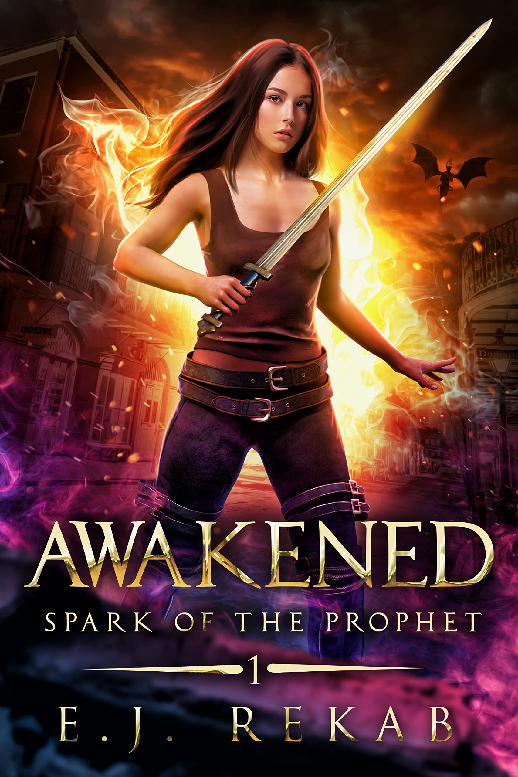 Awakened (Spark of the Prophet, #1) by E.J. Rekab | Goodreads