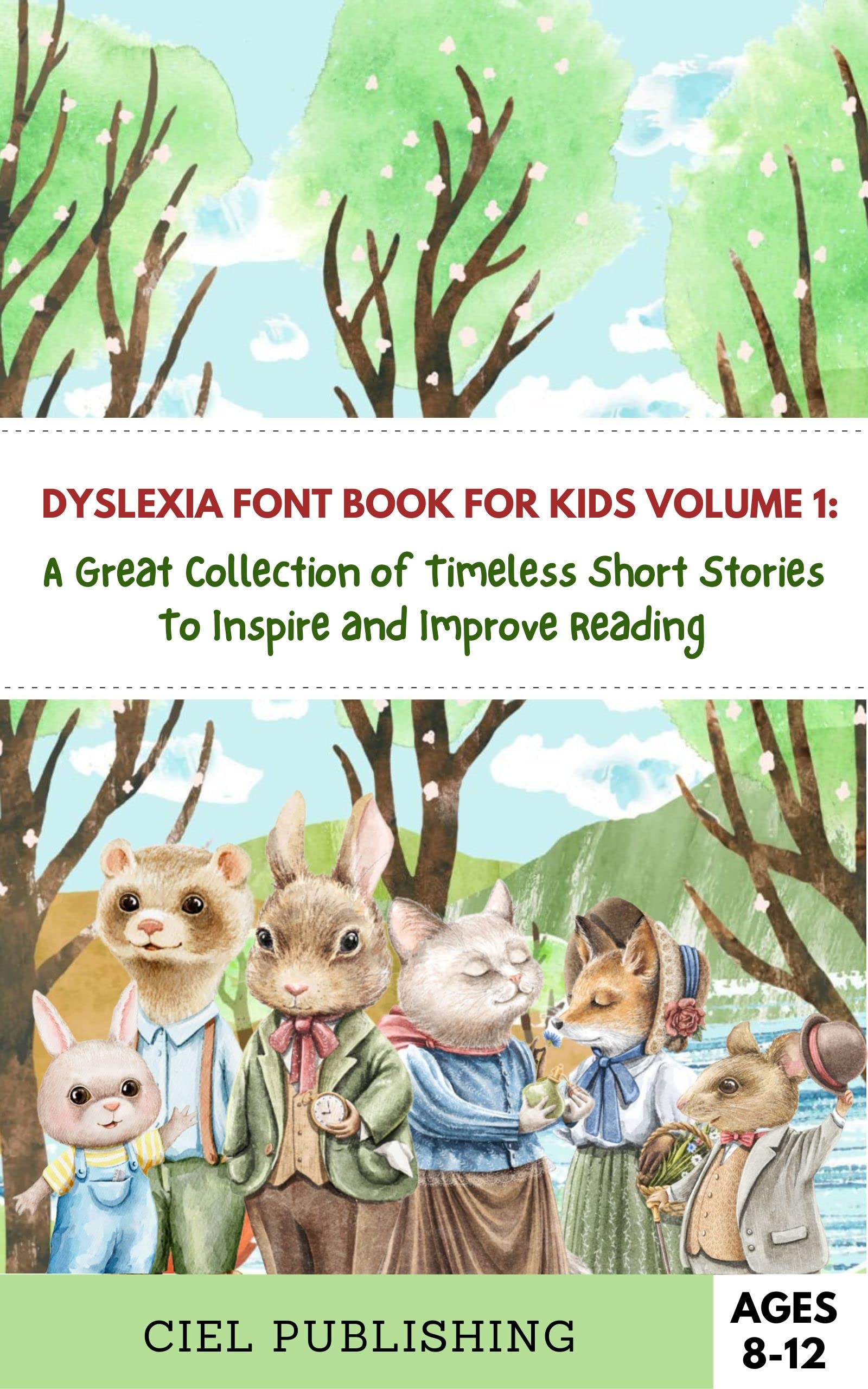 Dyslexia Font Book for Kids Volume 1: A Great Collection of Timeless ...