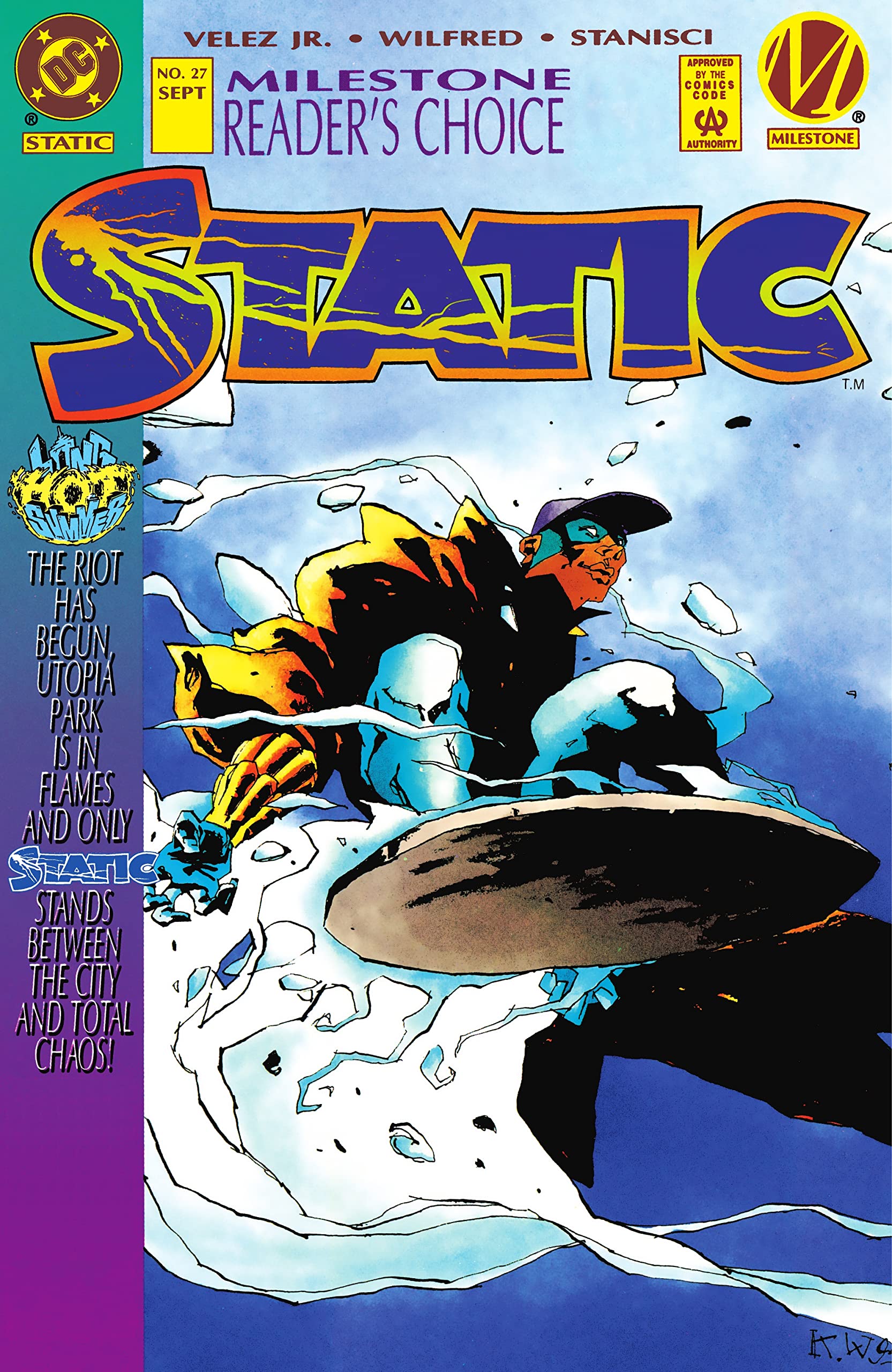 Static (1993-1997) #27 by Iván Vélez, Jr. | Goodreads