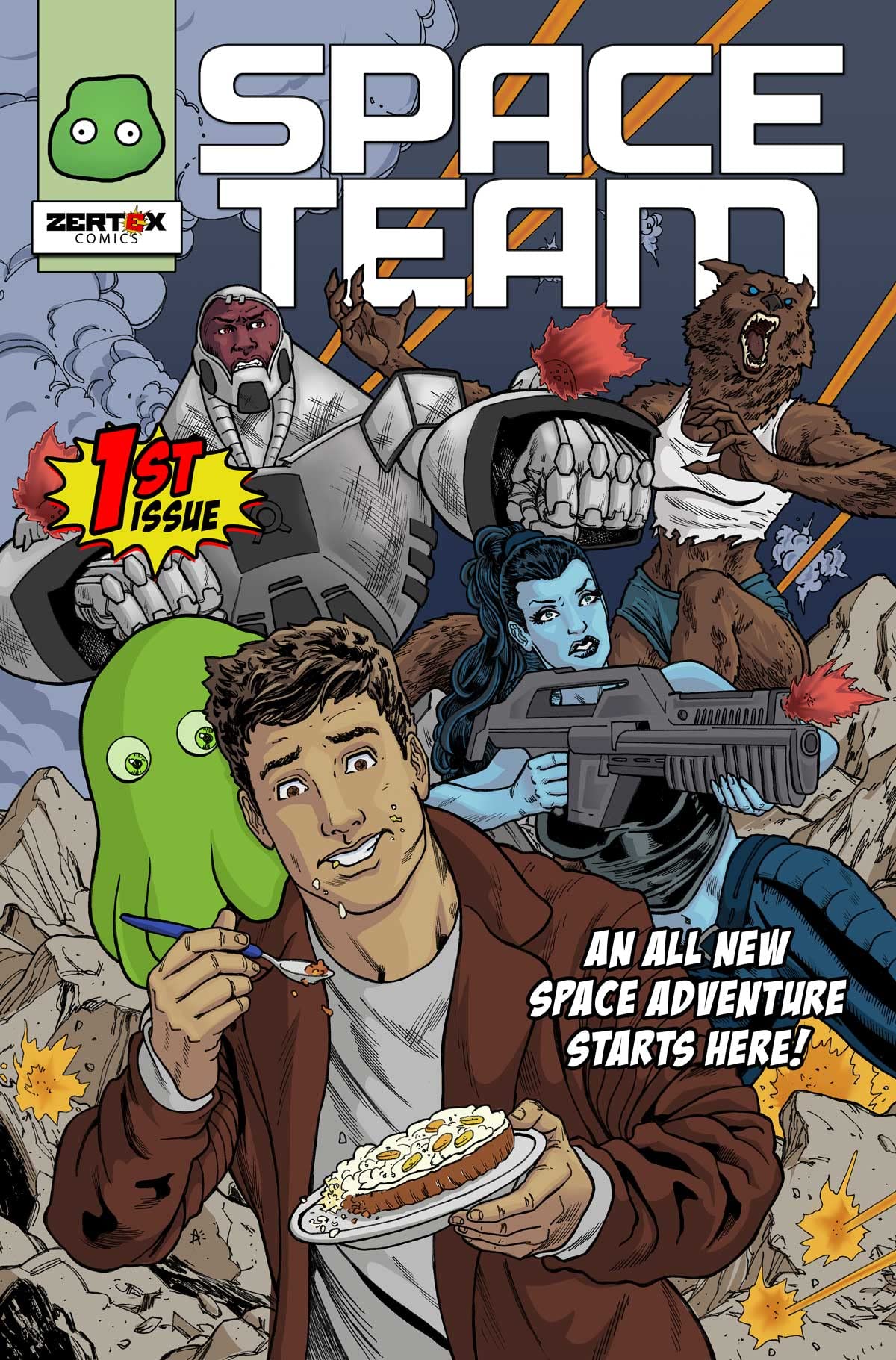 Space Team: The Comic Book by Barry J. Hutchison | Goodreads