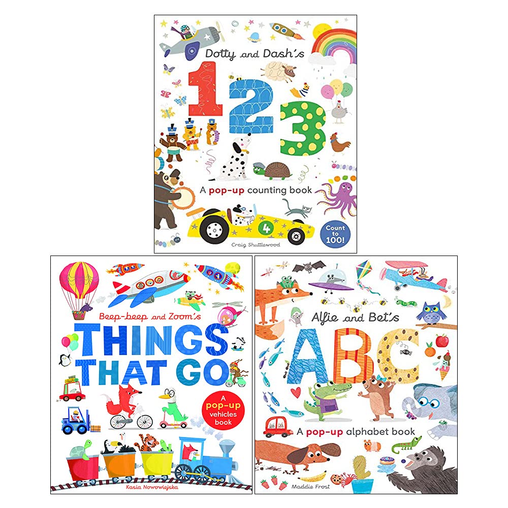 Little Learner's Pop-Up Collection 3 Books Collection Box Set by Little ...
