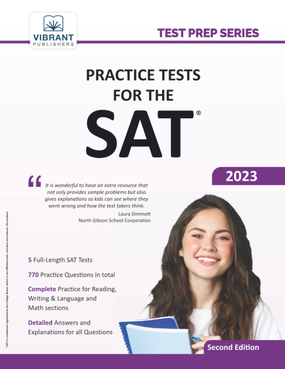 Practice Tests For The SAT (Test Prep Series) by Vibrant Publishers ...