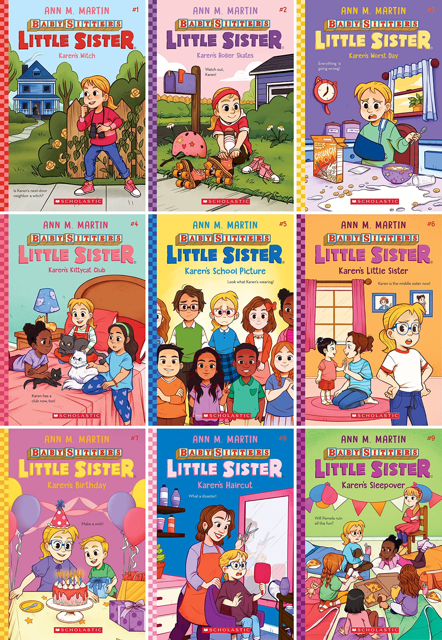 Baby-Sitters Little Sister Series Set, Books 1-11 by Ann M. Martin ...