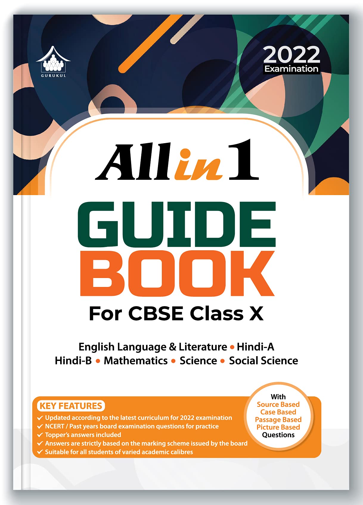 All in 1 Guide Book: CBSE Class 10 for 2022 Examination by Gurukul ...
