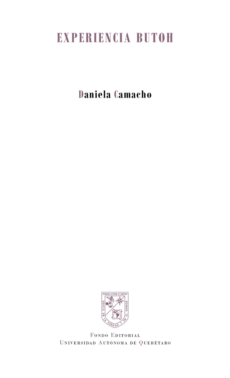 Experiencia Butoh by Daniela Camacho | Goodreads