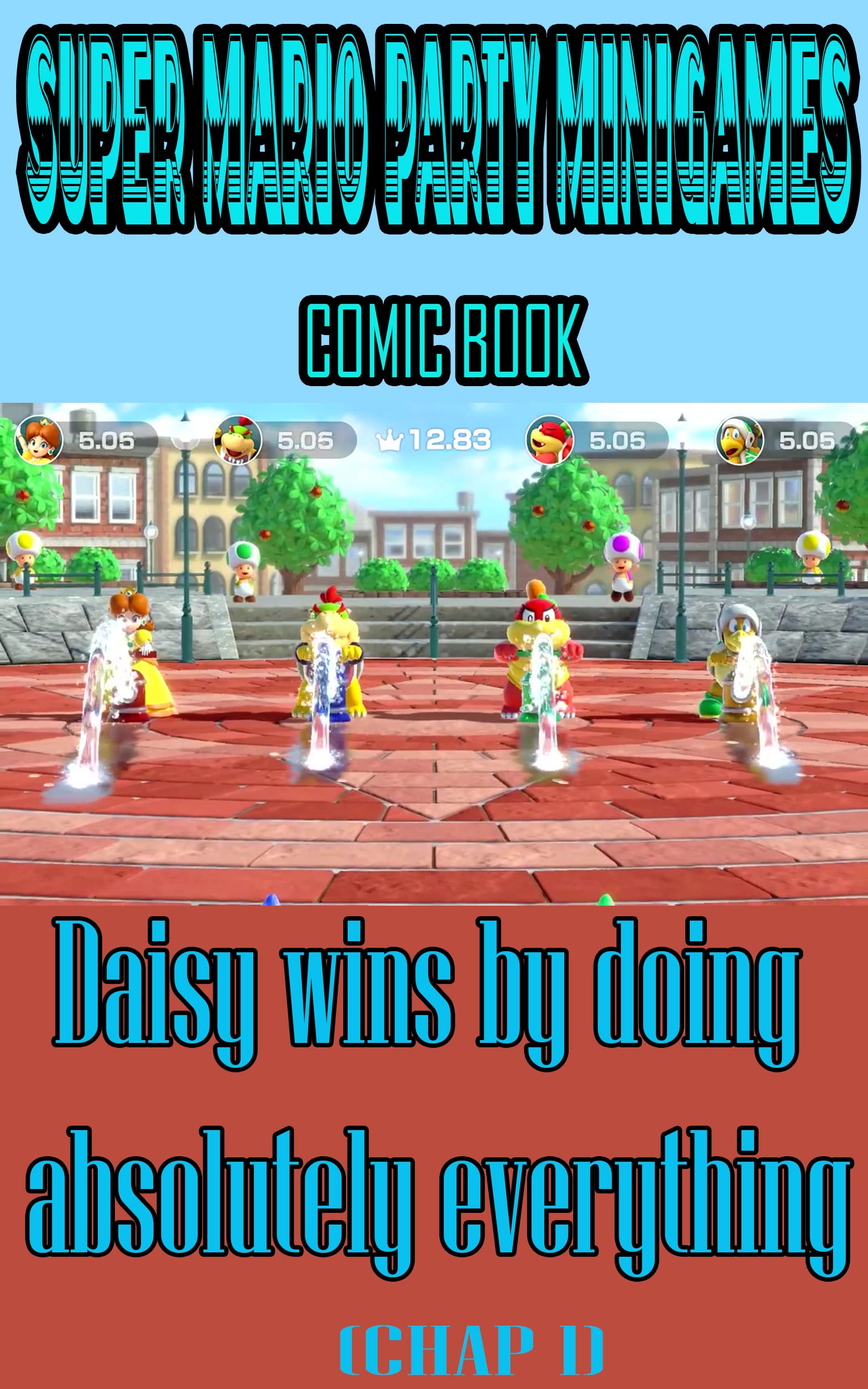 Super Mario Party Minigames book: Daisy wins by doing absolutely ...
