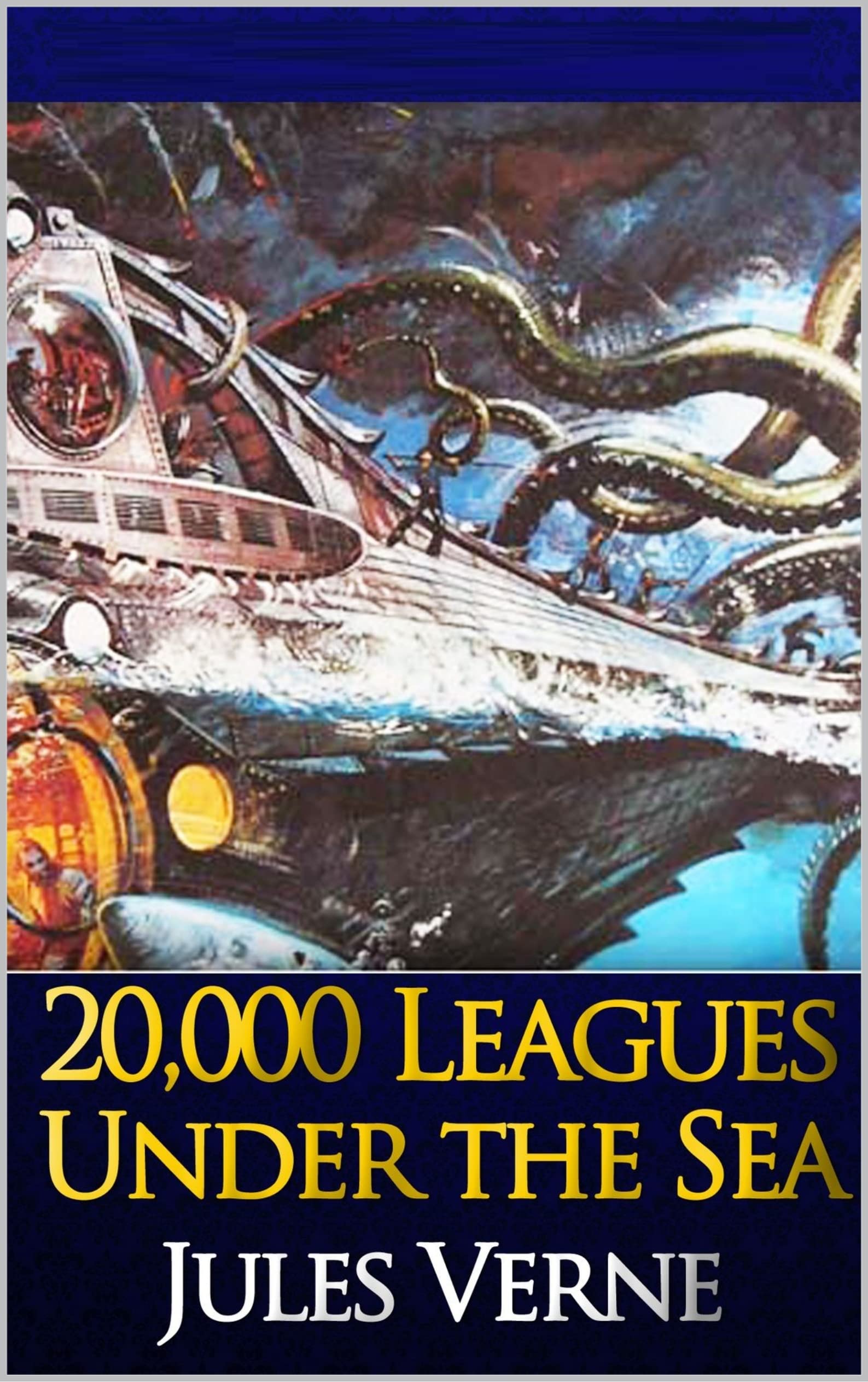 20,000 Leagues Under the Sea illustrated by Jules Verne | Goodreads