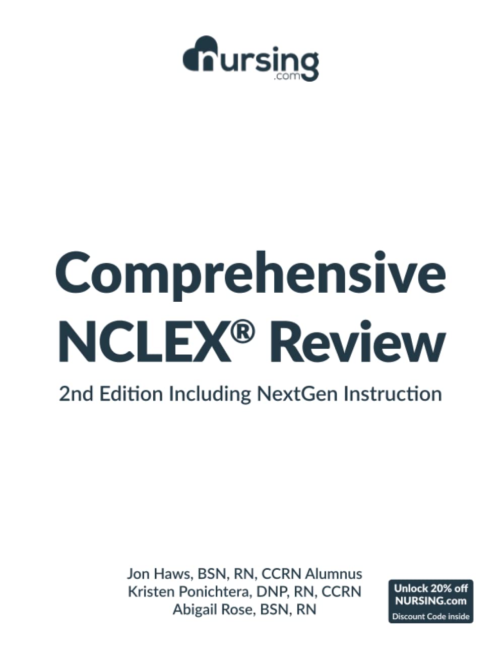 NURSING.com Comprehensive NCLEX® Review Book: Includes NextGen Content ...