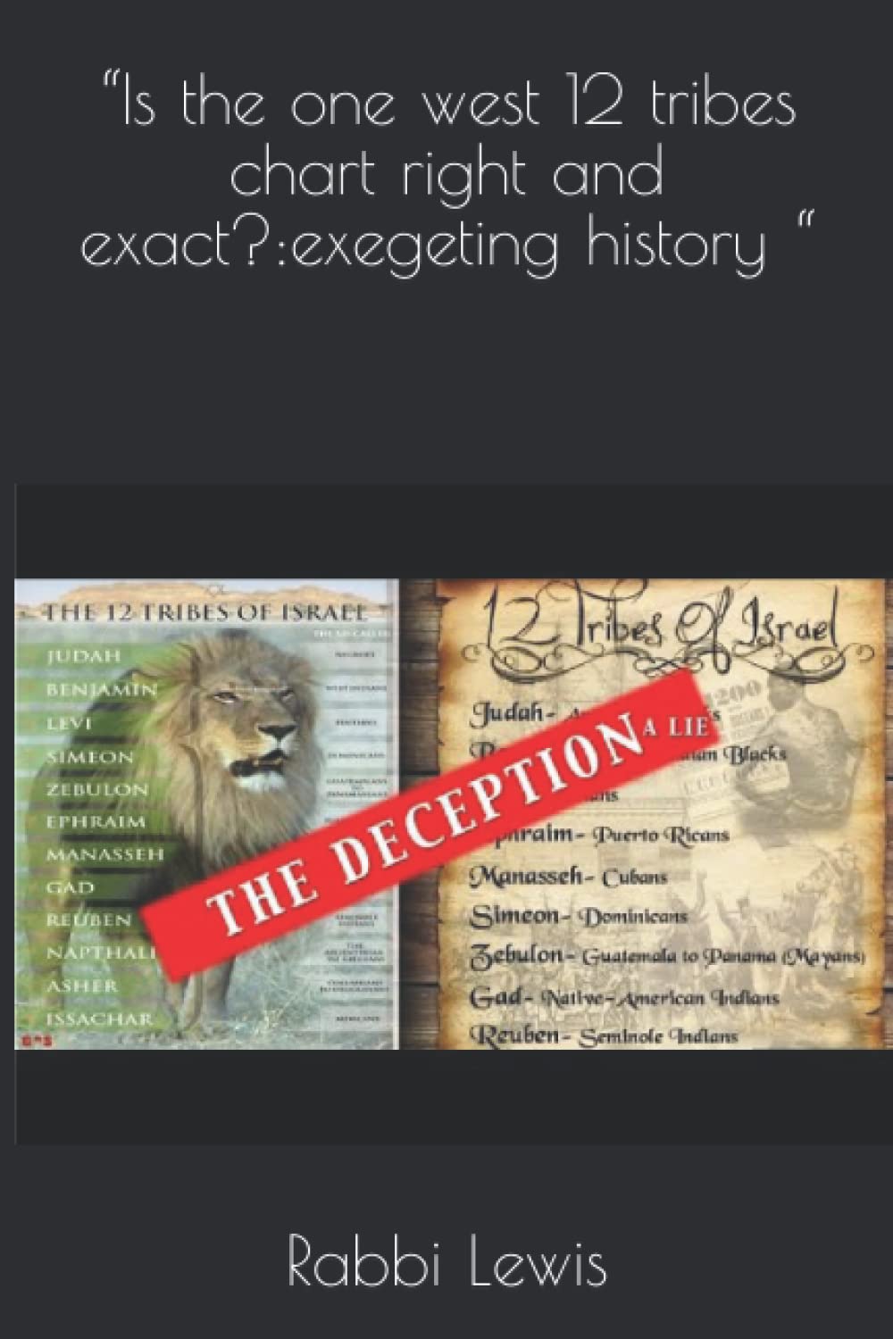 “Is the one west 12 tribes chart right and exact?:exegeting history ...