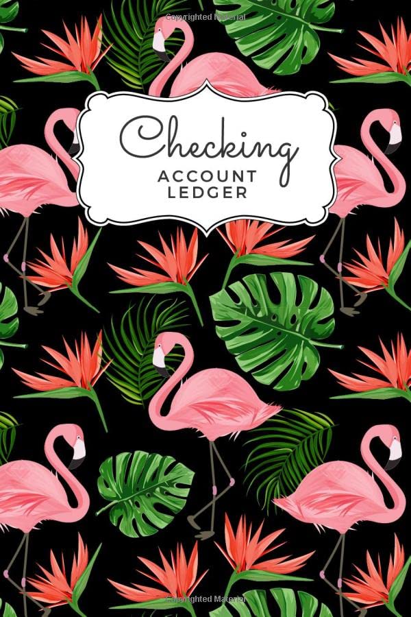 Checking Account Ledger: Summer Fun Series ( Pink Flamingo and Tropical ...