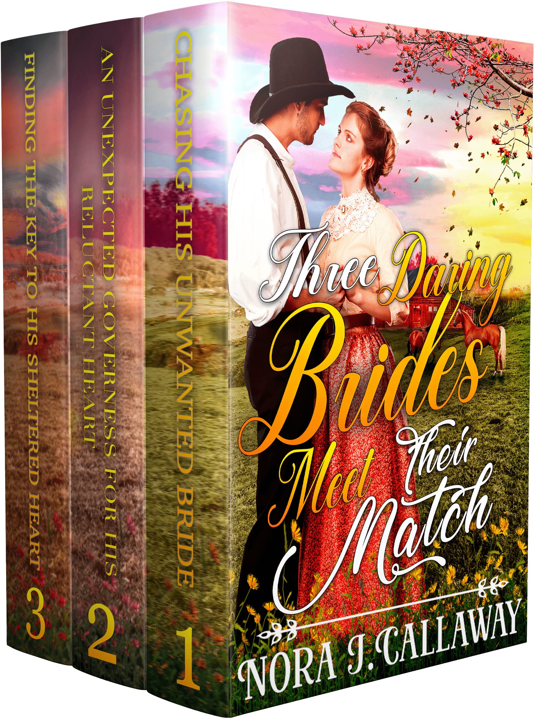 Three Daring Brides Meet Their Match: A Western Historical Romance Book Collection by Nora J ...
