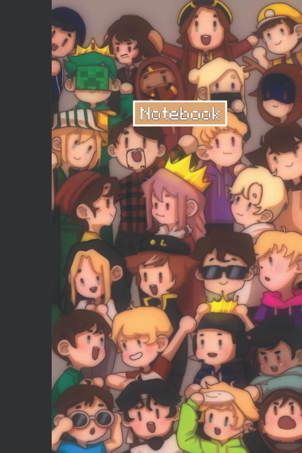 Dream SMP Notebook: Dream SMP Journal Art Design Cover Dairy ...