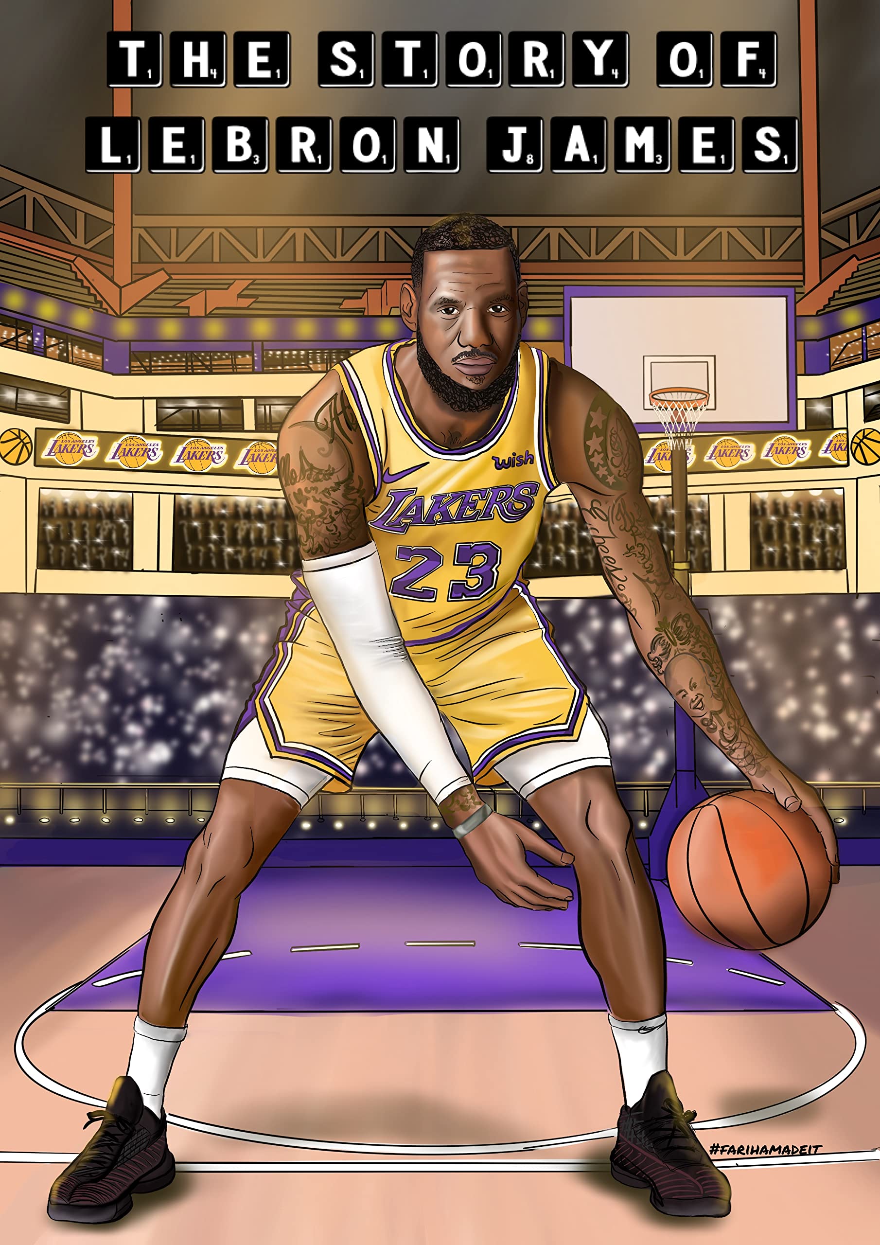 The Story Of LeBron James: A Children's Basketball Biography Edition by ...
