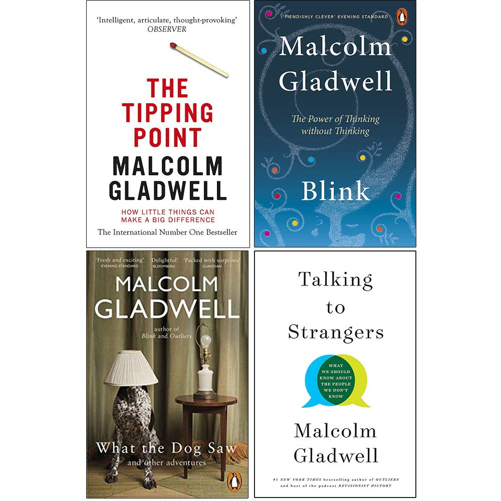 Malcolm Gladwell 4 Books Collection Set by Malcolm Gladwell | Goodreads