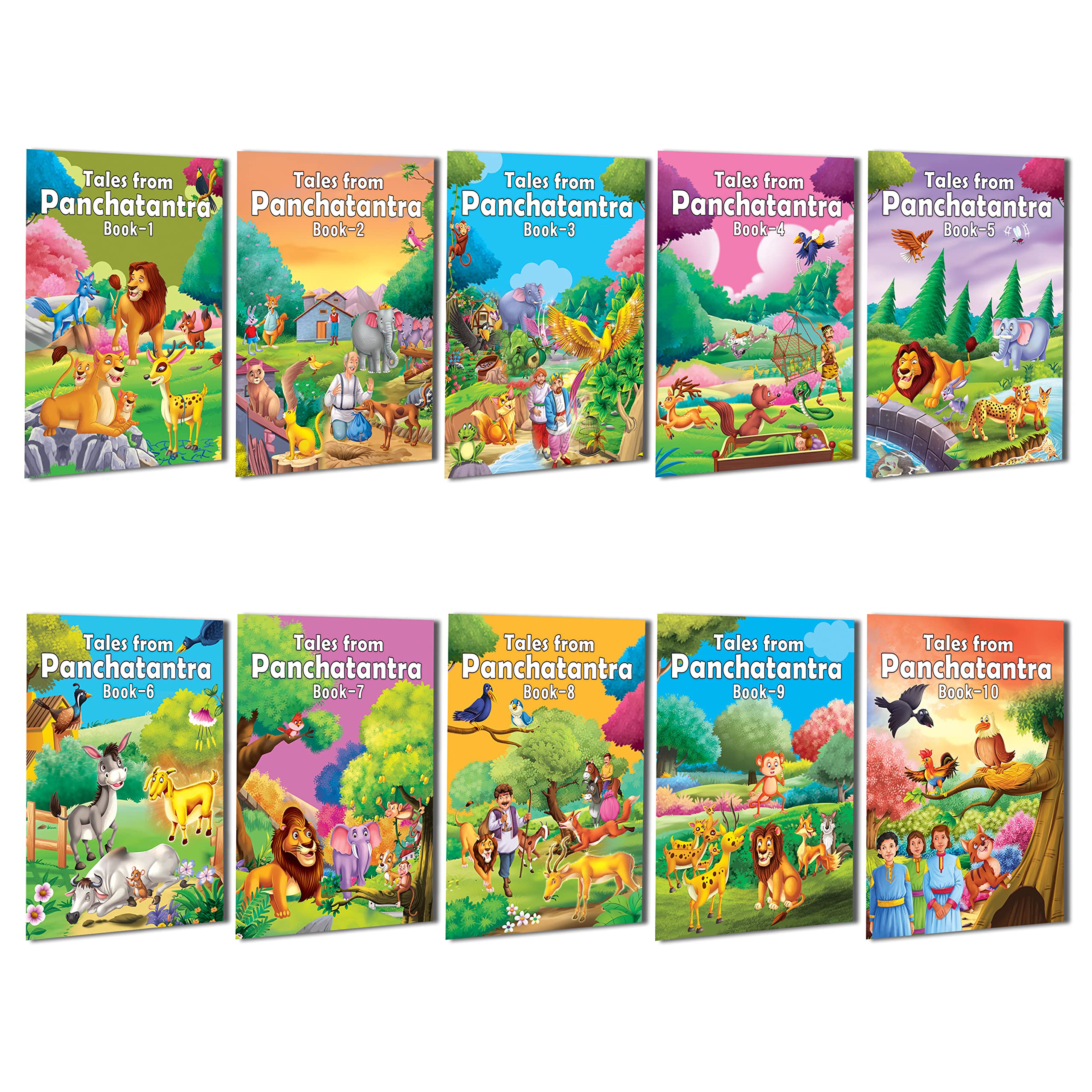 Tales from Panchatantra - A Pack of 10 Books | Traditional Panchatantra ...