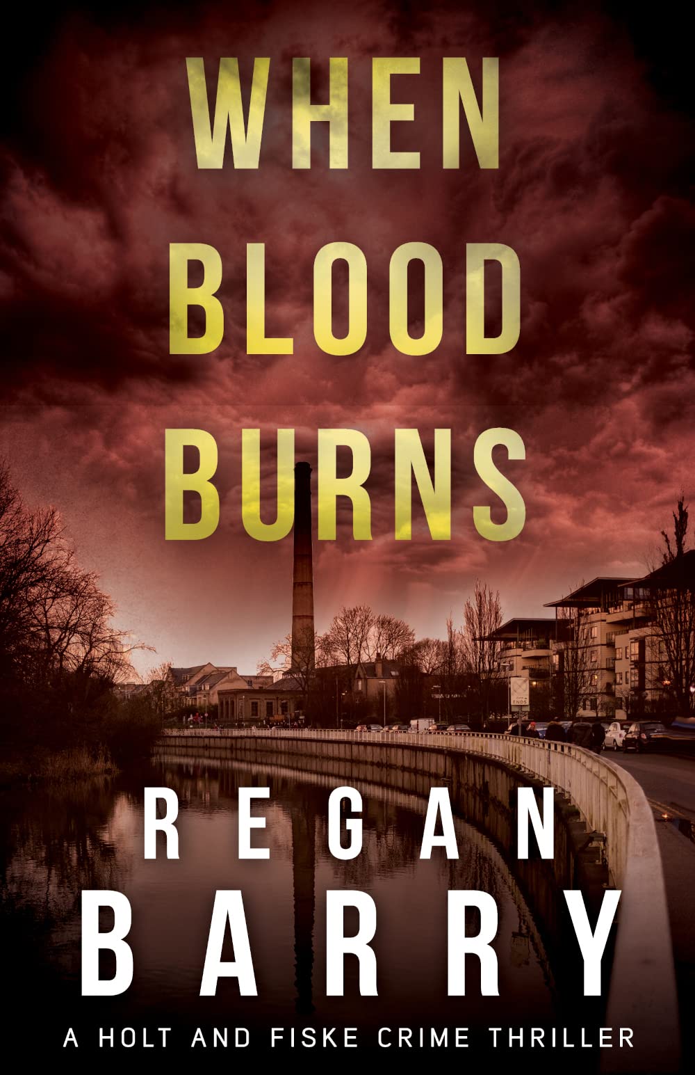 When Blood Burns: A British detective crime thriller by Regan Barry ...