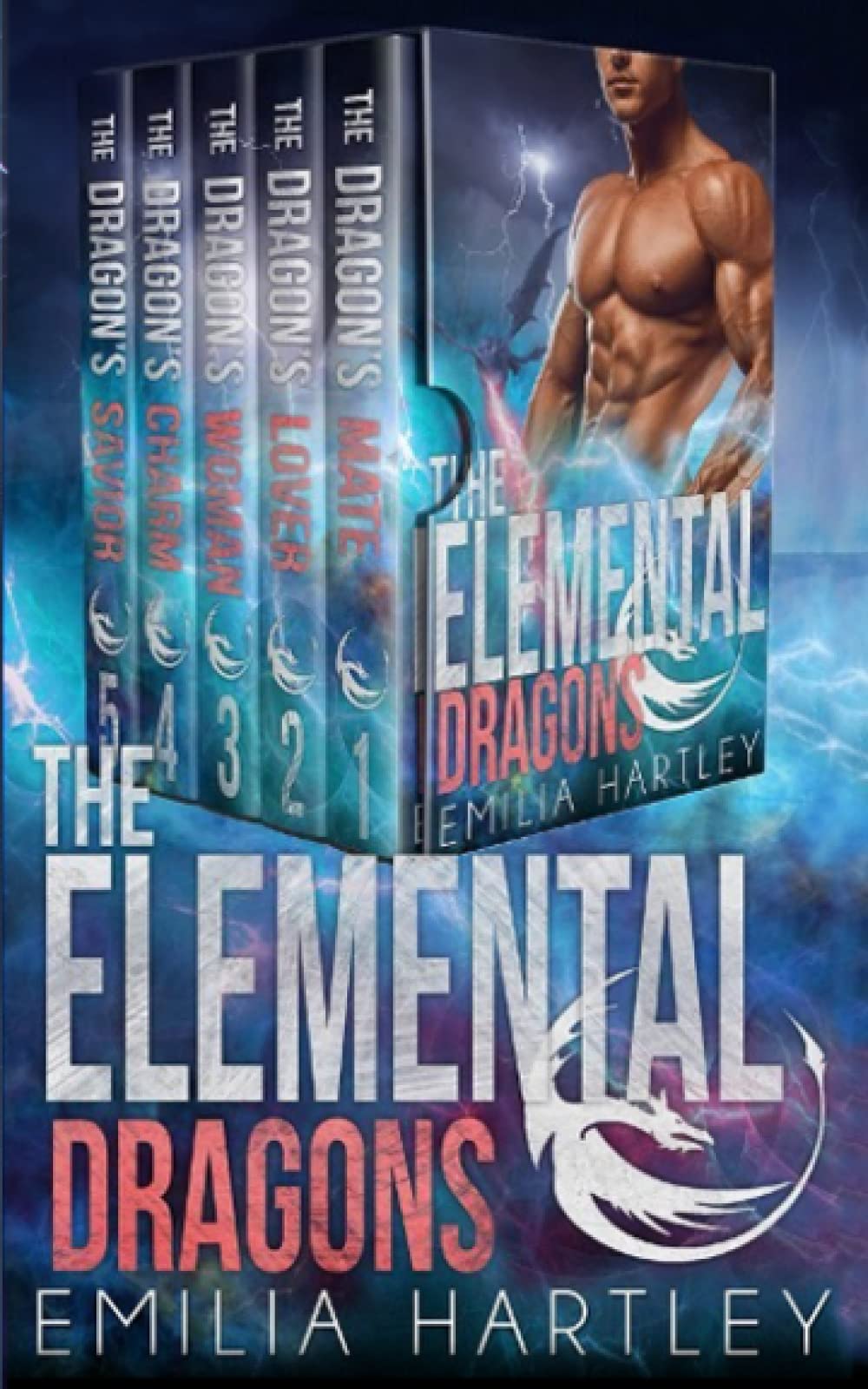 The Elemental Dragons Complete Series: Books 1 - 5 by Emilia Hartley ...