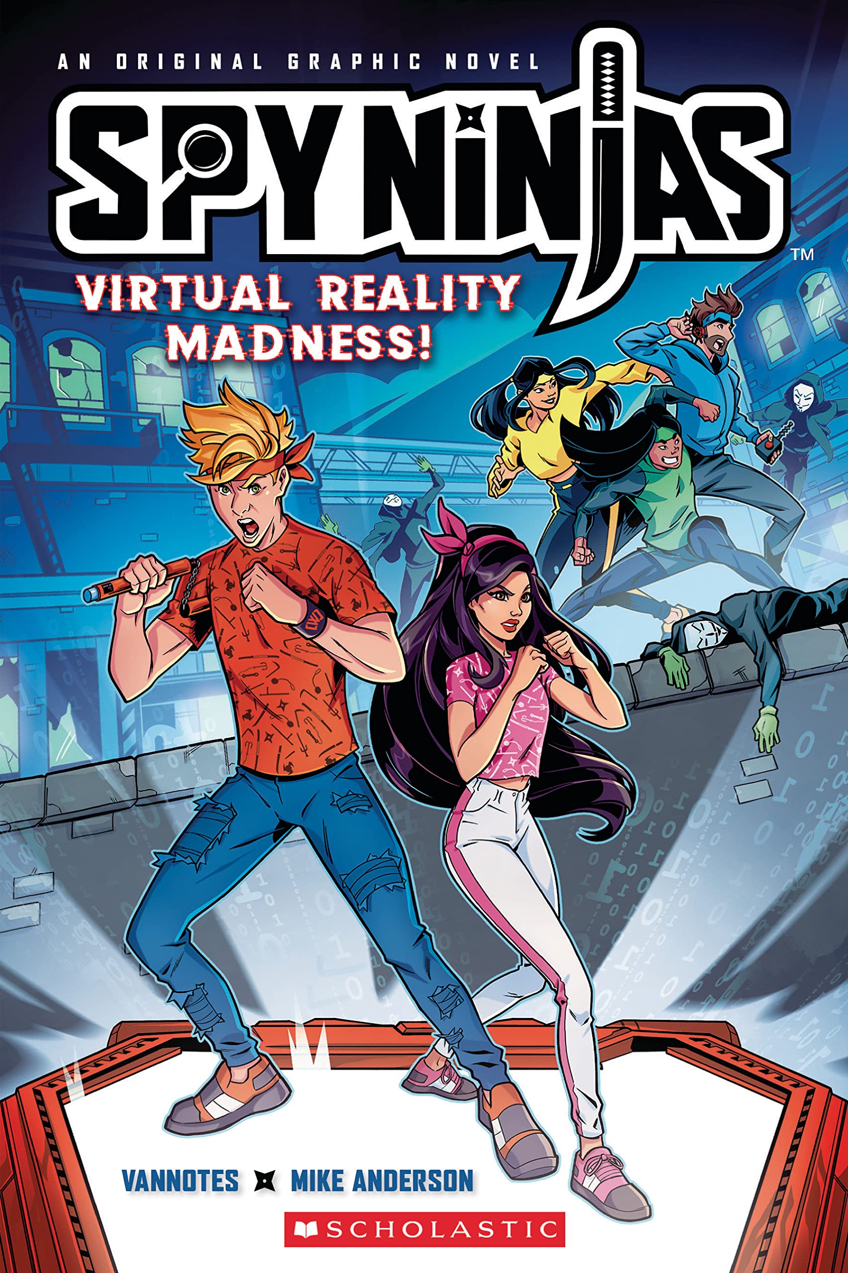 Spy Ninjas Official Graphic Novel: Virtual Reality Madness! by Vannotes ...