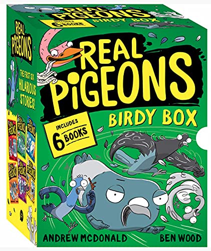 Real Pigeons Birdy Box (Real Pigeons #1-6) by Andrew McDonald | Goodreads