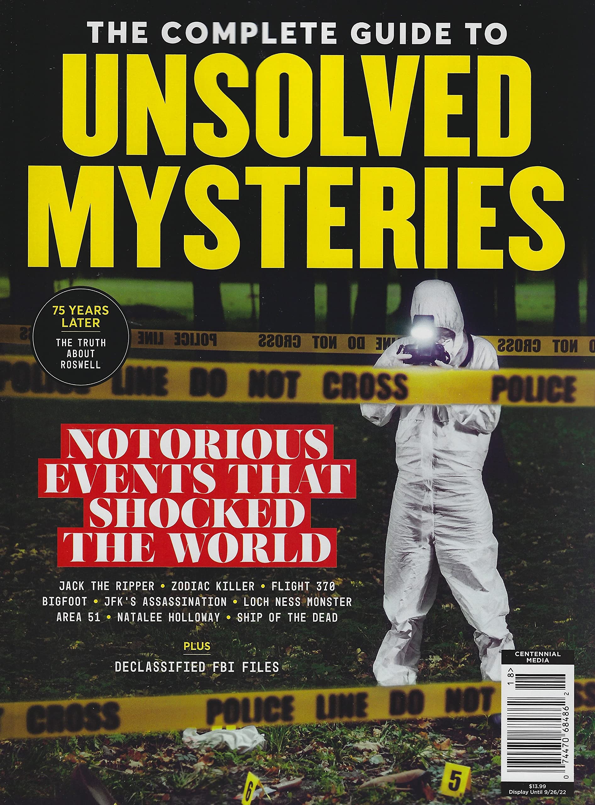 The Complete Guide to Unsolved Mysteries: Notorious Events That Shocked the World by Various ...