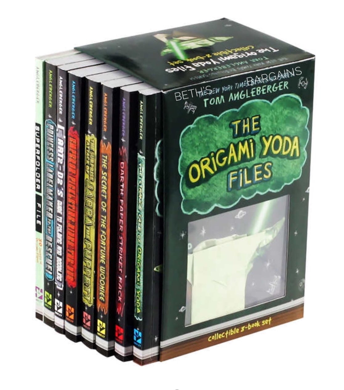 The Origami Yoda Files: Collectible 8-book Boxed set by The origami ...