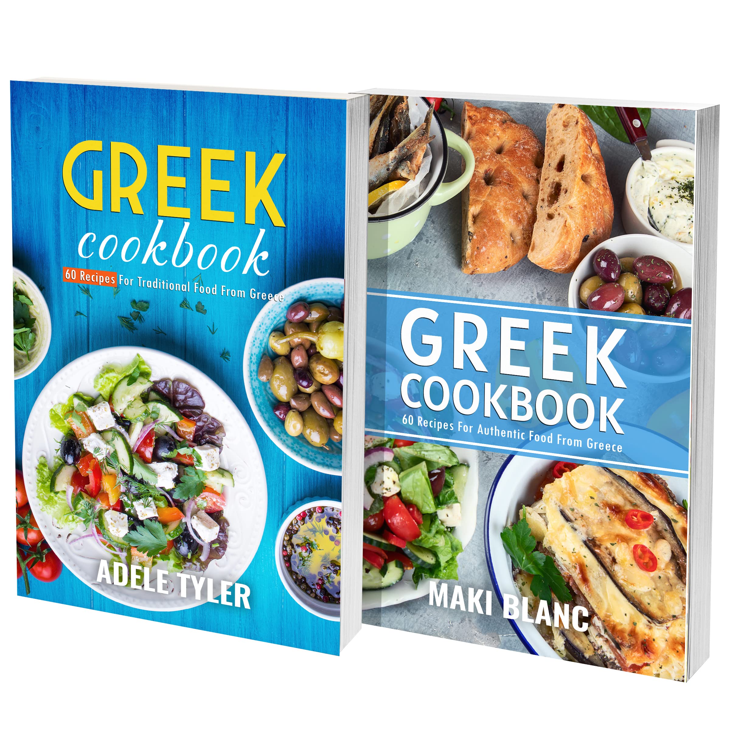 The Complete Greek Cookbook: 2 Books In 1: 120 Recipes For Classic ...