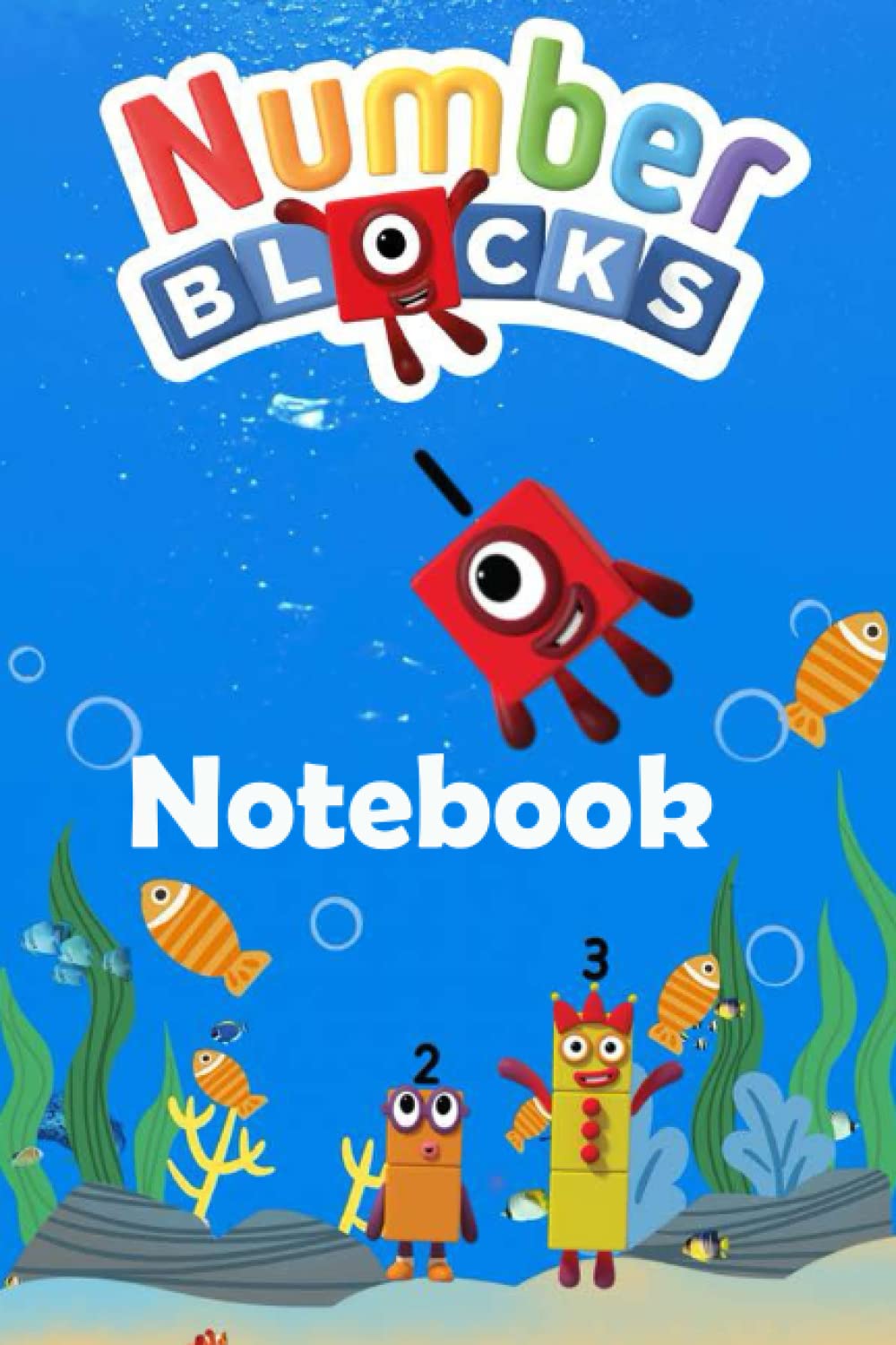 NumberBlocks Notebooks: Children's NoteBooks:Number bloks notebook for ...