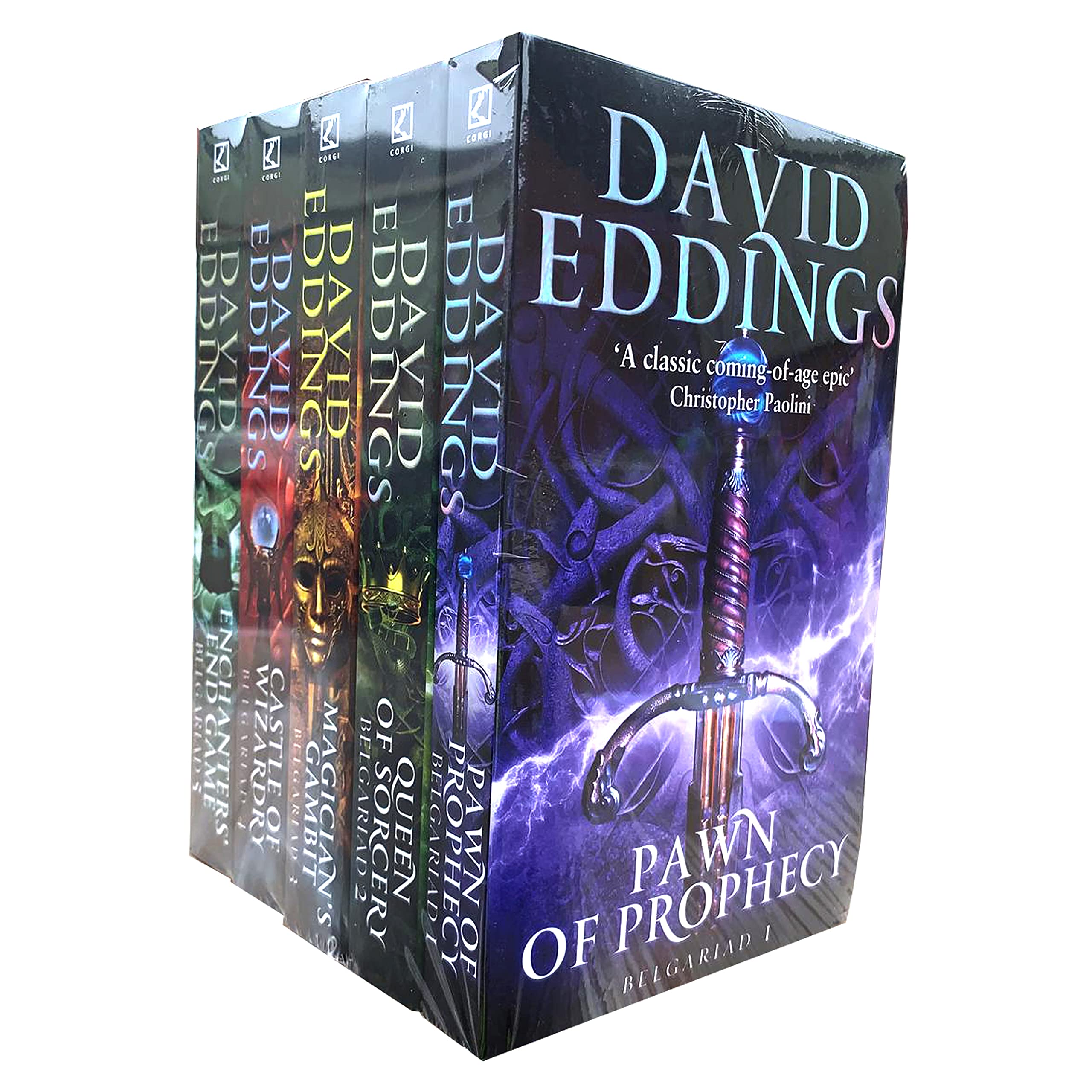 The Belgariad Series 1 To 5 Books Collection Set By David Eddings by ...