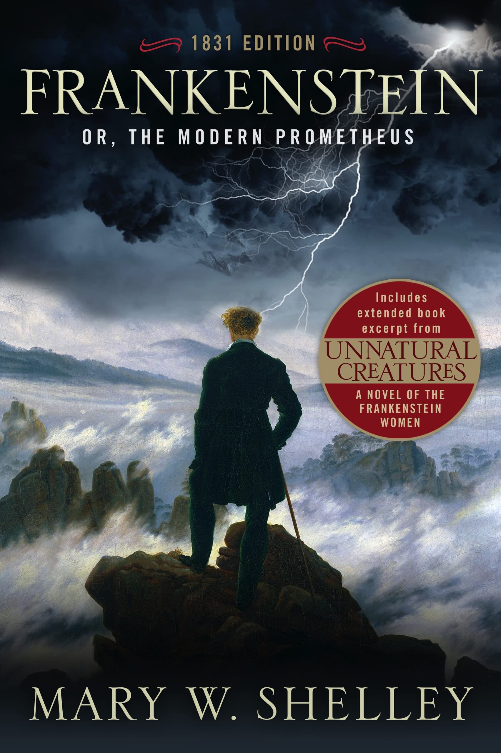 Frankenstein, or The Modern Prometheus: Includes extended excerpt from ...