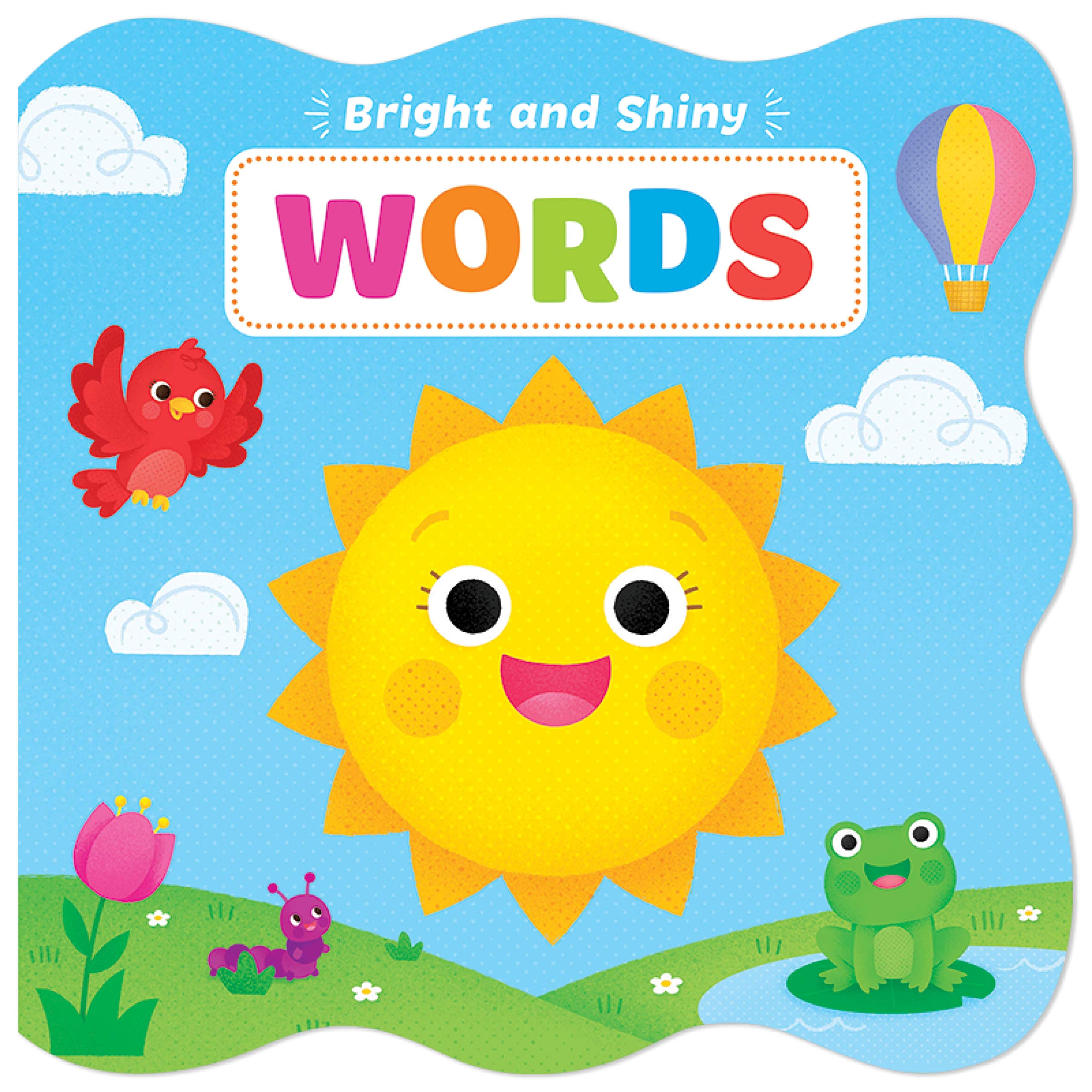 Words-Chunky Board Book with Bright and Shiny Foil Illustrations make ...