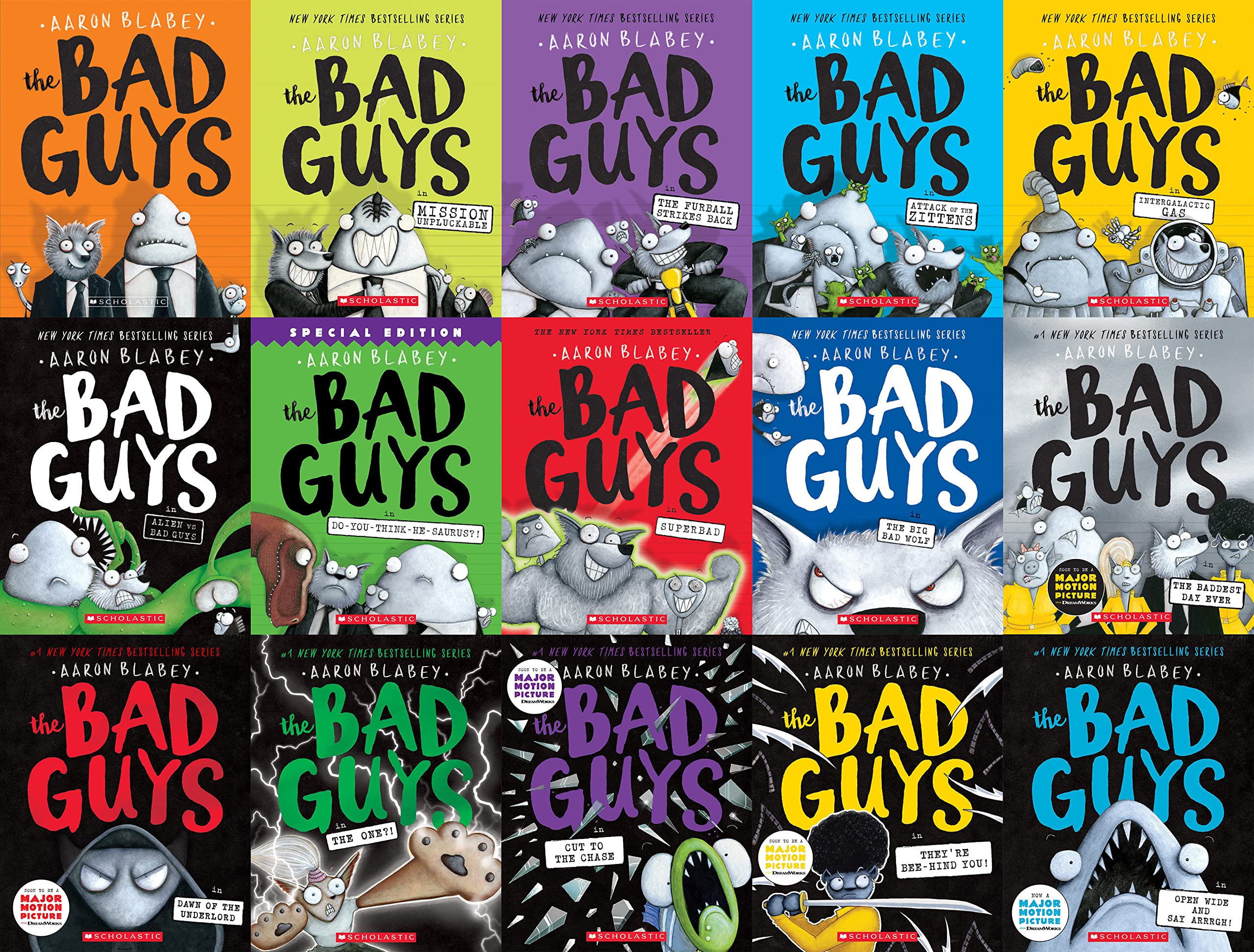 Bad Guys Book Series 1-15 by Aaron Blabey | Goodreads