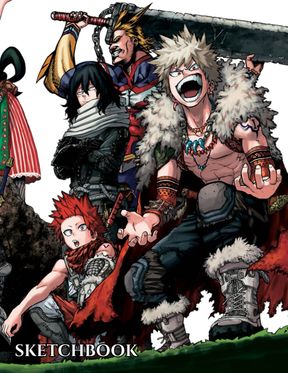 My Hero Academia Sketchbook v3: Blank Paper for Drawing, Doodling or ...