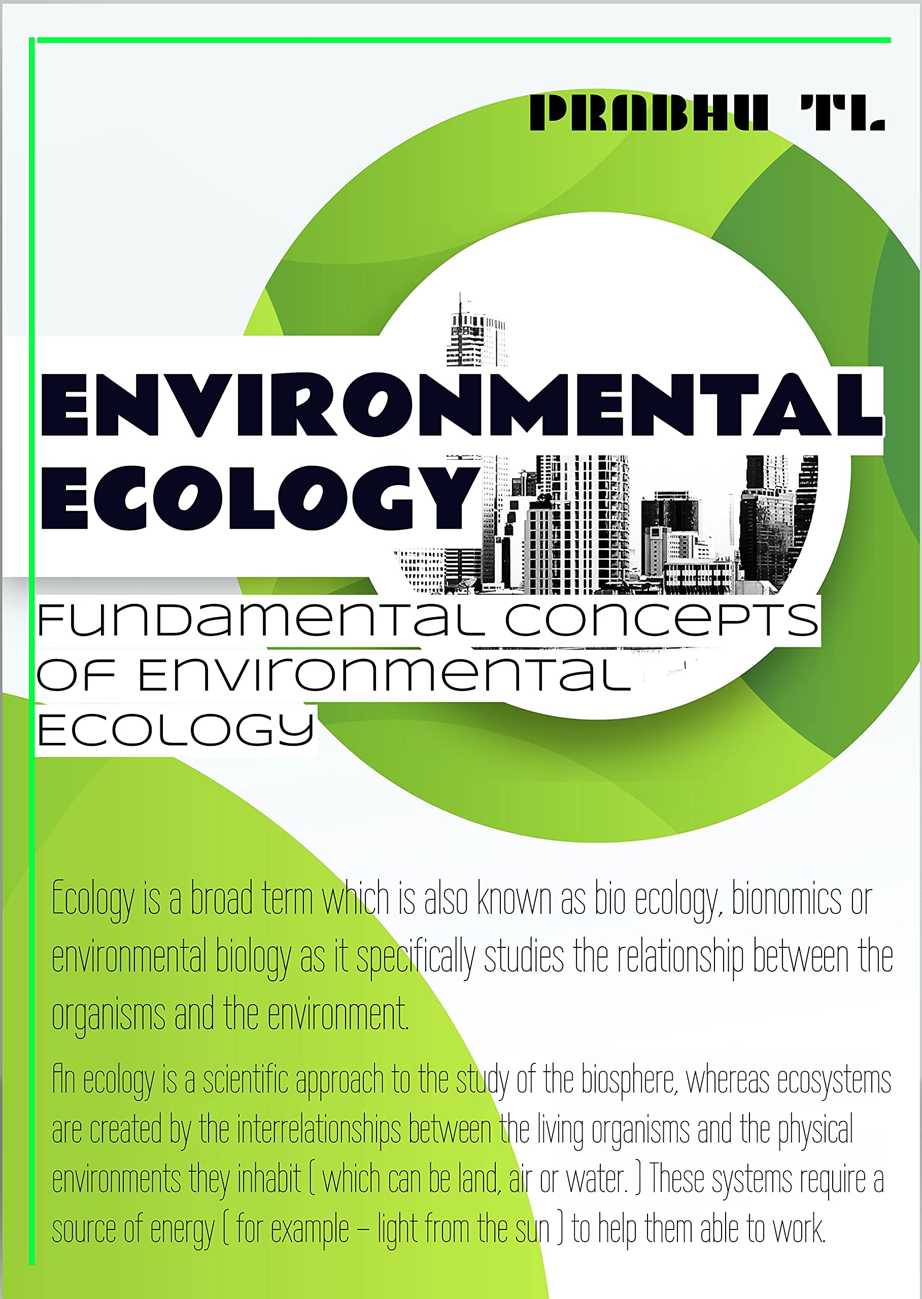ENVIRONMENTAL ECOLOGY: Fundamental Concepts of Environmental Ecology by ...