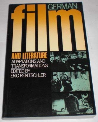 German Film & Literature by Eric Rentschler | Goodreads