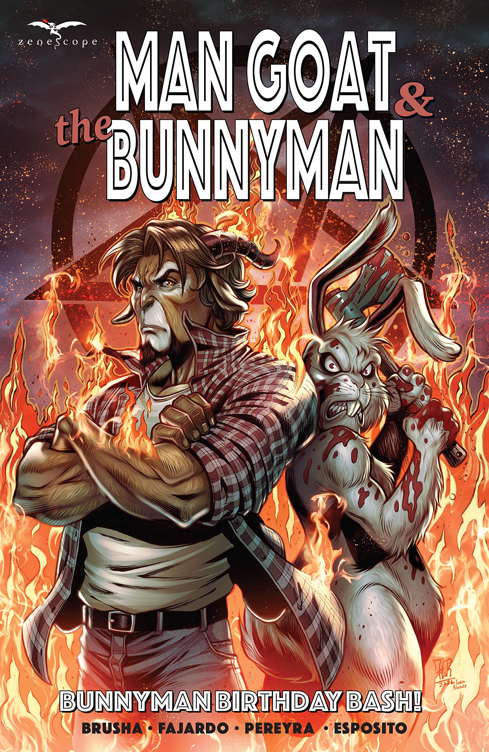 Man Goat & The Bunnyman: Bunnyman's Birthday Bash by Joe Brusha | Goodreads