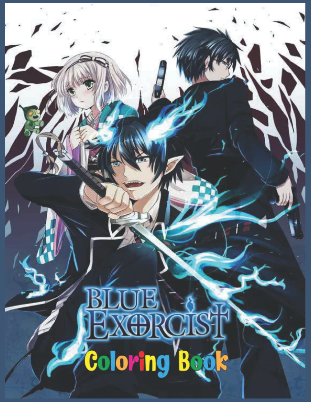 Blue Exorcist Coloring Book: Anime Characters coloring book for all ...