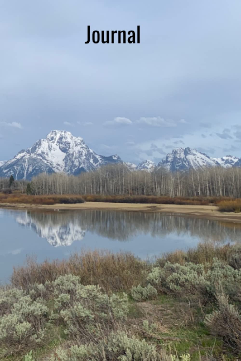 Journal: A Notebook Depicting Water & Mountains, Yellowstone National ...